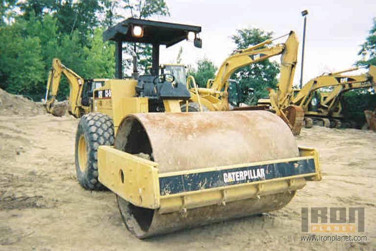 1998 (unverified) Caterpillar CS-563C Vibratory Double Drum Compactor ...