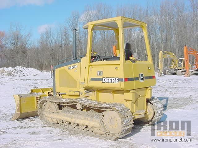 2001 John Deere 550H LT Crawler Dozer: 100hp-500hp in Rochester, New ...