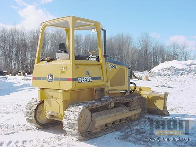 2001 John Deere 550H LT Crawler Dozer: 100hp-500hp in Rochester, New ...