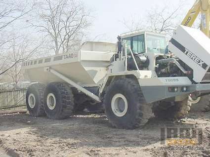 1999 Terex TA40 Articulated Truck in Pasadena, Texas, United States ...