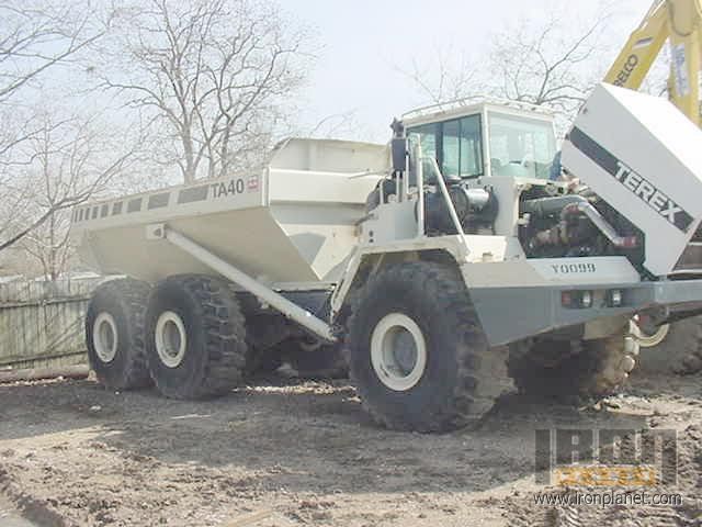 1999 Terex TA40 Articulated Truck in Pasadena, Texas, United States ...