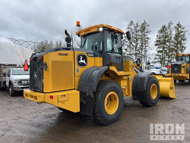 2020 John Deere 624L Wheel Loader in Kleinburg, Ontario, Canada ...
