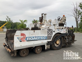 2012 Roadtec RP-170 Wheel Asphalt Paver in Gainesville, Virginia ...