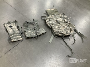 Surplus (44) Fighting Load Carriers, (11) Large Field Packs & Assorted ...