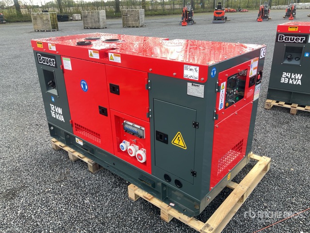 2023 Bauer Generatoren GFS-12 ATS 15 kVA 15 kVA Generator Set | Ritchie ...