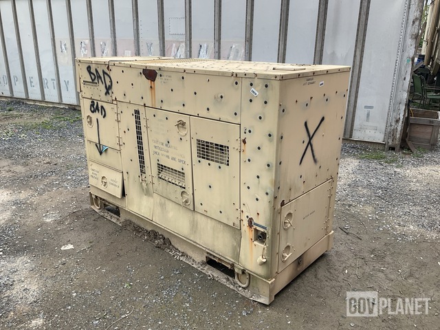 Surplus 2002 MCII MEP-816B 60kW Generator Set in Chambersburg ...