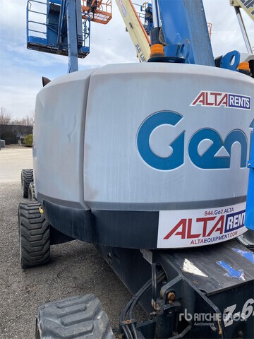 2016 Genie Z62-40 4WD Diesel Articulating Boom Lift in South Elgin ...