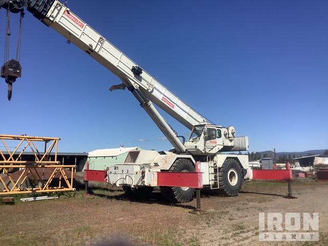 1993 (unverified) Terex RT190 90 ton 4x4 Rough Terrain Crane in ...