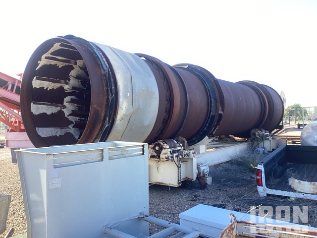 Astec 8 ft x 45 ft Skid Mounted Parallel Flow Drum Dryer in Clovis, New ...