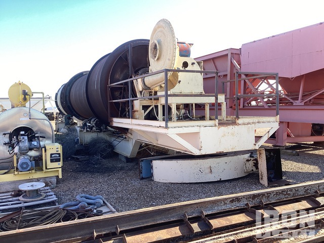 Astec 8 ft x 45 ft Skid Mounted Parallel Flow Drum Dryer in Clovis, New ...