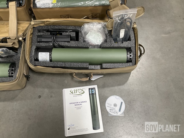 Surplus (4) Caire Saros 3000 Oxygen Generator Field Portable (OGFP ...
