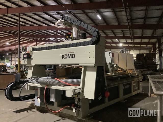 Surplus KOMO VR 510 TG SOLUTION CNC Routing Machine in South Boston ...