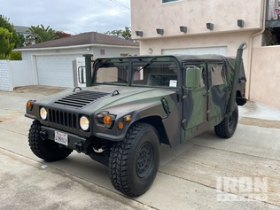 1992 AM General M-1037 HMMWV 4 Door Soft Top w/Truck Body in San Diego ...