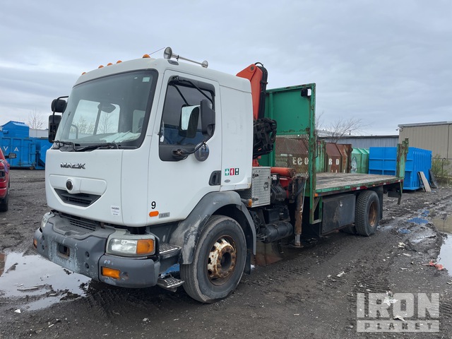 2003 Palfinger PK 12000 6790 kg Knuckle Boom on 2002 Mack Mv322 4x2 COE ...