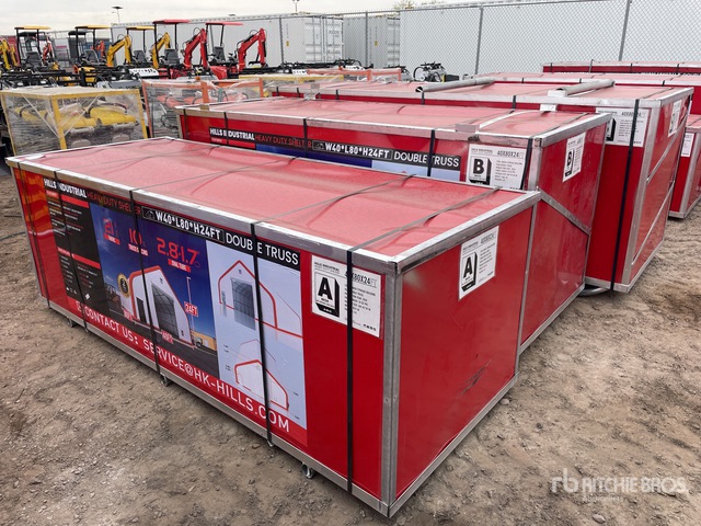2024 HIlls Industrial 80 ft x 40 ft Storage Building (Unused) | Ritchie ...
