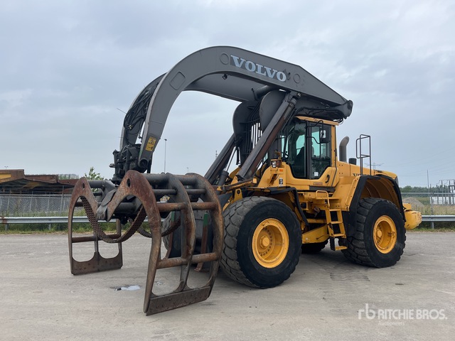 2008 Volvo L180FHL Wood Logger Wheel Loader | Ritchie Bros. Auctioneers