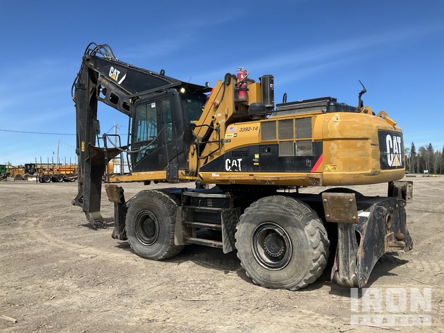 Cat M325D 4x4 Heel Boom Log Loader in Ashland, Maine, United States ...
