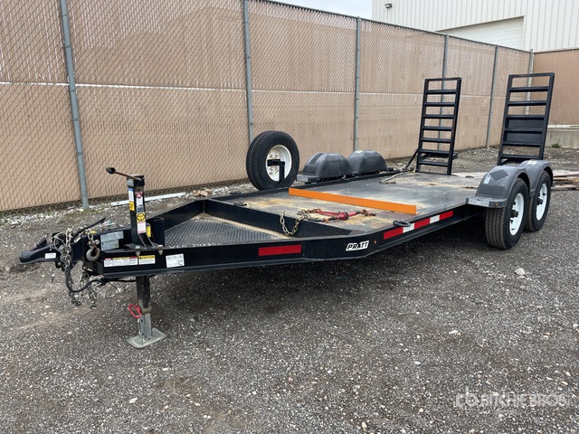 2020 Pratt CP0614 14 ft T/A Equipment Trailer | Ritchie Bros. Auctioneers
