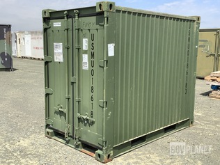 Surplus Charleston Marine CMCI115A Quadcon Storage Container in Butner ...