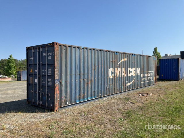 40 ft High Cube Storage Container | Ritchie Bros. Auctioneers