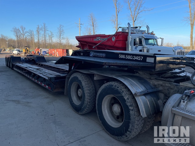 2000 Talbert Tri/A Removable Gooseneck Lowboy Trailer in Bruce Township ...