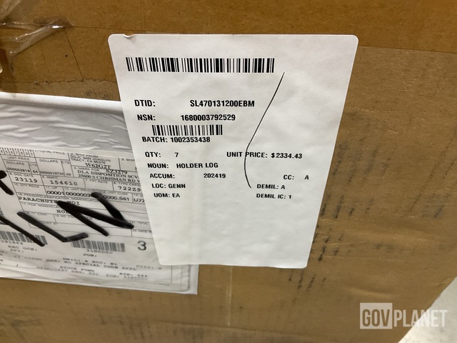 Surplus (7) Lockheed Martin 960360-101 Log Holders in North Las Vegas ...