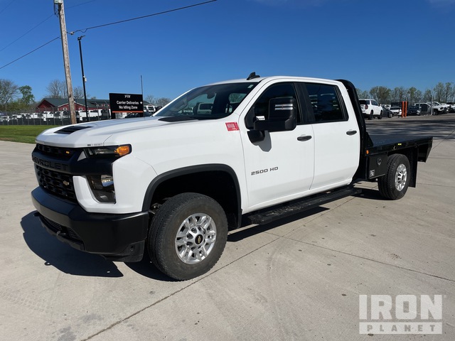 2021 Chevrolet 2500 4x4 Crew Cab Flatbed Truck in Fort Wayne, Indiana ...