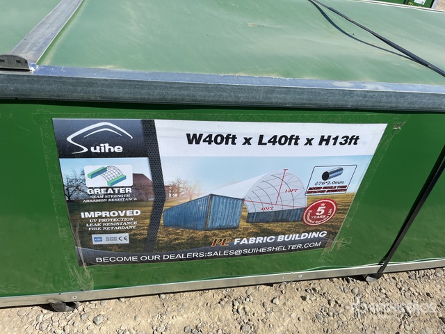 2024 Suihe C404013 x 13 ft Container Storage Canopy (Unused) | Ritchie ...