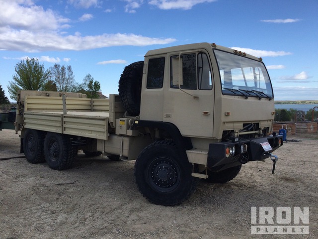 2000 Stewart & Steveson M1084A1 COE Extended Cab 5 Ton 6x6 Cargo Truck ...
