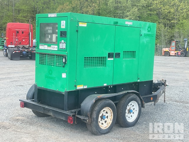 2015 Multiquip DCA-70SSJU4I 70 kVA Mobile Generator Set in North East ...