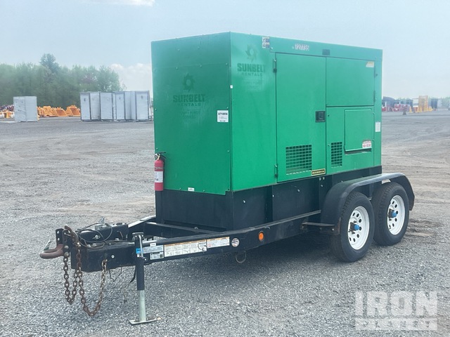 2015 Multiquip DCA-70SSJU4I 70 kVA Mobile Generator Set in North East ...