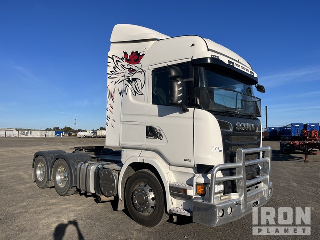 2014 Scania R620 6x4 T/A Sleeper Truck Tractor | Ritchie Bros. Auctioneers