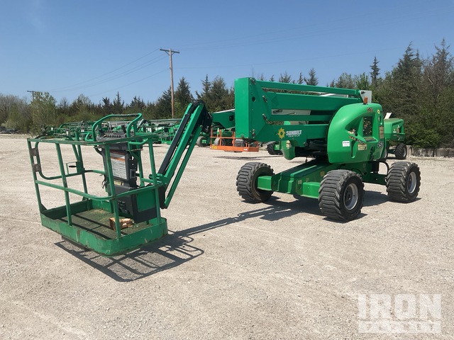 2013 JLG 450AJ Series II 4WD Dual Fuel Articulating Boom Lift in Genoa ...