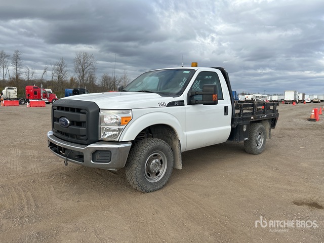 2015 Ford F-250 XL 4x4 Flatbed Truck | Ritchie Bros. Auctioneers