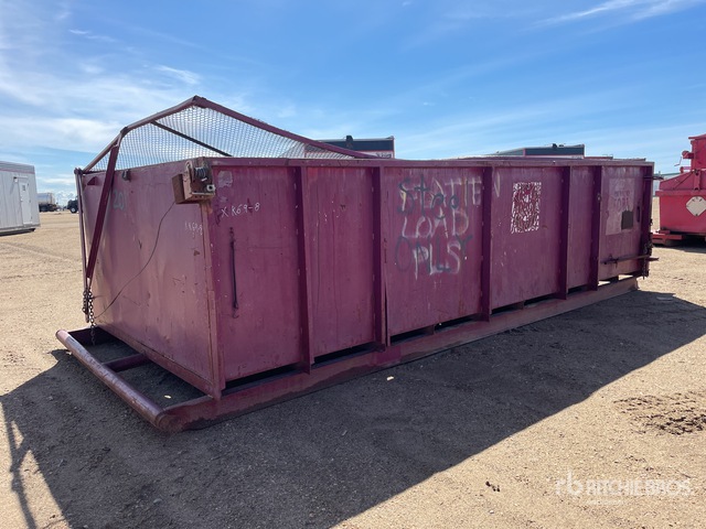 Custom Built 28m3 Skid-Mounted Waste Container | Ritchie Bros. Auctioneers