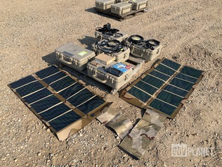 Surplus (5) Iris Technology Spaces II Solar Portable Communications ...