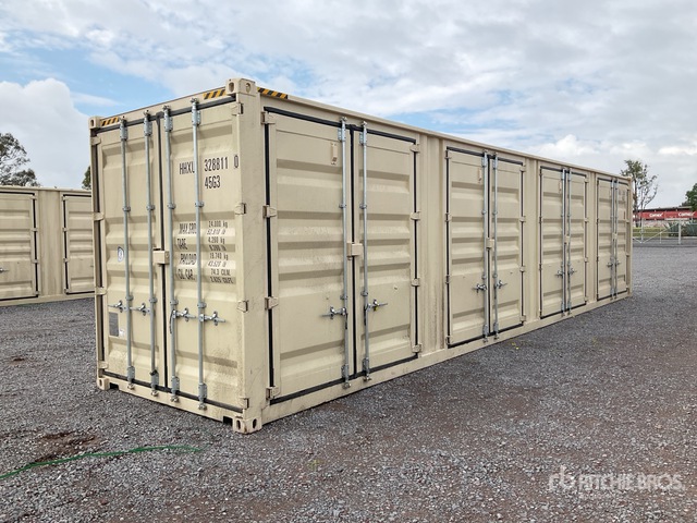 2024 HMB 40HQ 40 ft One-Way High Cube Multi-Door Contenedor / Storage ...