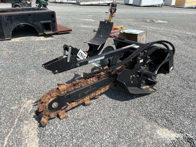 Blue Diamond 131225 48 in Skid Steer Trencher | Ritchie Bros. Auctioneers