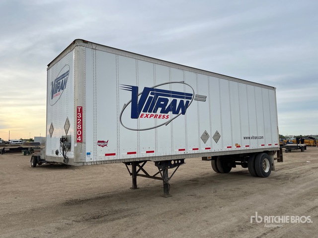 2009 Wabash 32 ft x 96 in S/A Pup Van Trailer | Ritchie Bros. Auctioneers