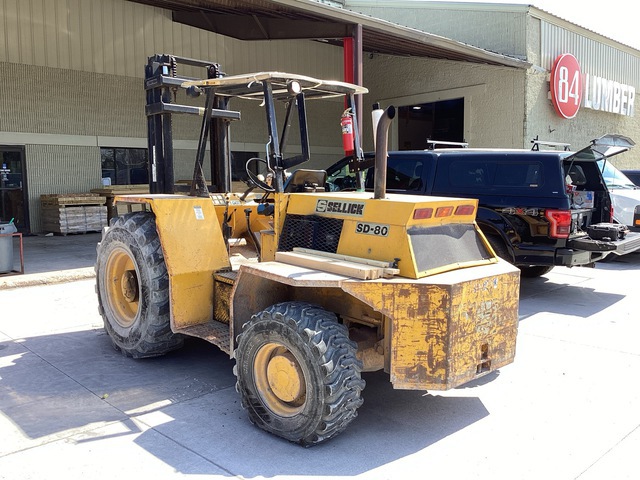 Sellick S80 8000 lb Rough Terrain Forklift in Victor, New York, United ...