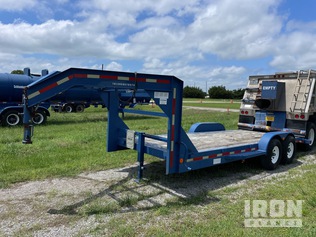 1999 Liddell MVTL42 28 ft T/A Gooseneck Flatbed Trailer in Kellyville ...