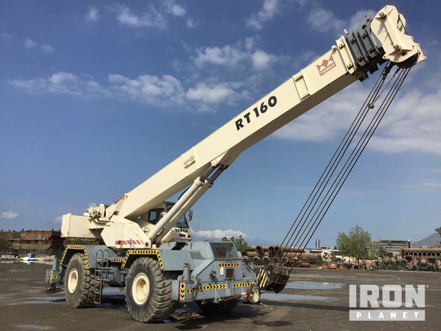 1999 Terex RT160 All Terrain Crane in RAK Maritime City, UAE ...