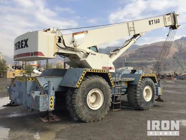 1999 Terex RT160 All Terrain Crane in RAK Maritime City, UAE ...