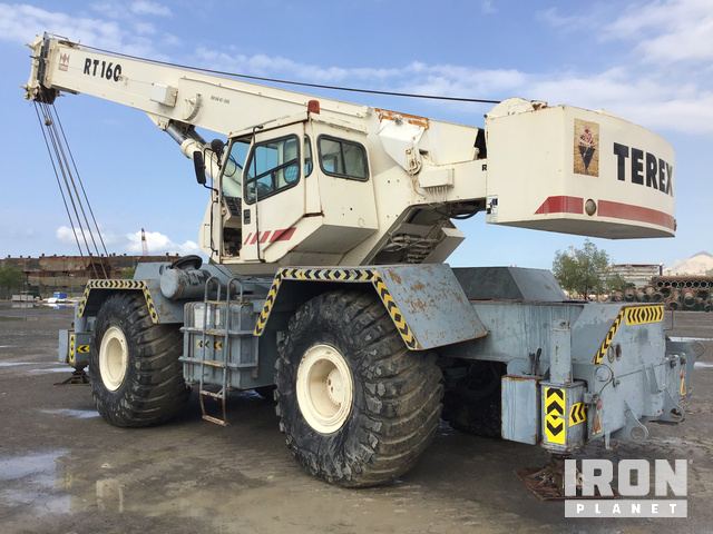 1999 Terex RT160 All Terrain Crane in RAK Maritime City, UAE ...