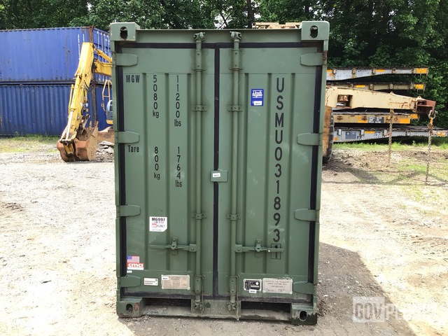 Surplus Charleston Marine CMCI 115 Quadcon Storage Container in South ...
