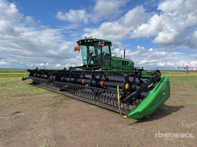 2015 John Deere W150 35 ft Swather Windrower | Ritchie Bros. Auctioneers