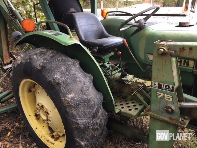 John Deere 1050 Tractor w/Loader & Backhoe in Petersburg, Virginia ...