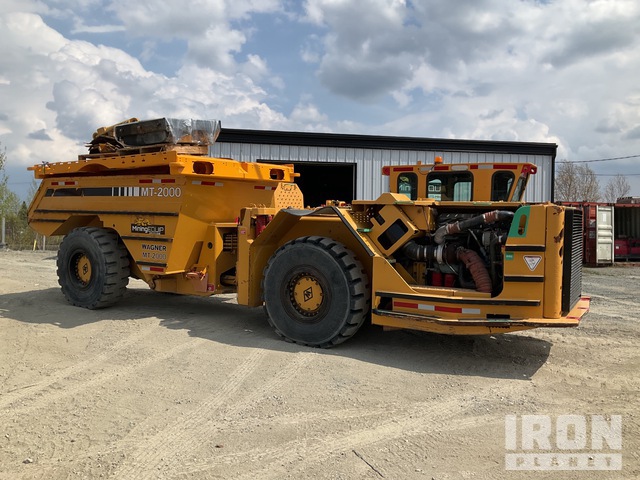 Atlas Copco Wagner MT 2000 Haul Truck in Rouyn-Noranda, Quebec, Canada ...