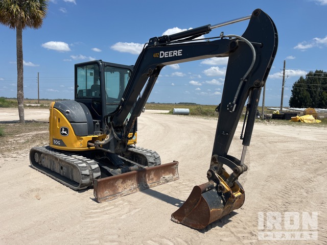 2021 John Deere 50G Mini Excavator in Fort Pierce, Florida, United ...