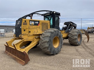 2017 Cat 555D 4x4 Skidder in Clairmont, Alberta, Canada (IronPlanet ...